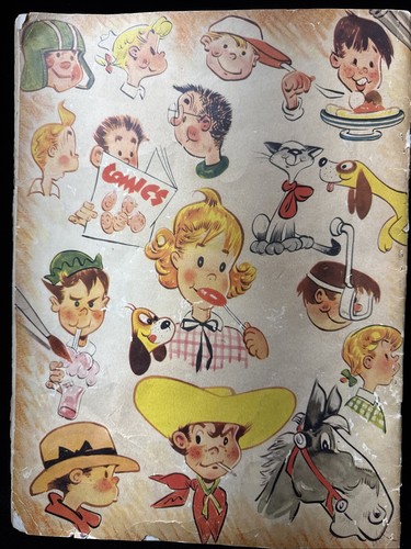 Comics Instruction Book Hal Rasmusson Walter Foster Art Series 1950's ...