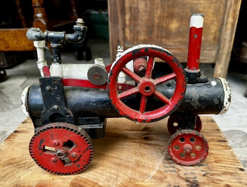 Vintage Steam Tractor Toy Steam Engine Folk Art Americana | eBay