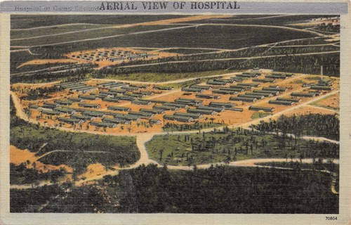 ARMY CAMP EDWARDS MASSACHUSETTS~AERIAL VIEW POSTCARD 1940s | eBay