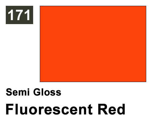 Mr.Hobby G171 Mr.Color Samen Glanz 171 Fluoreszierend Red (10ml) Modell ...