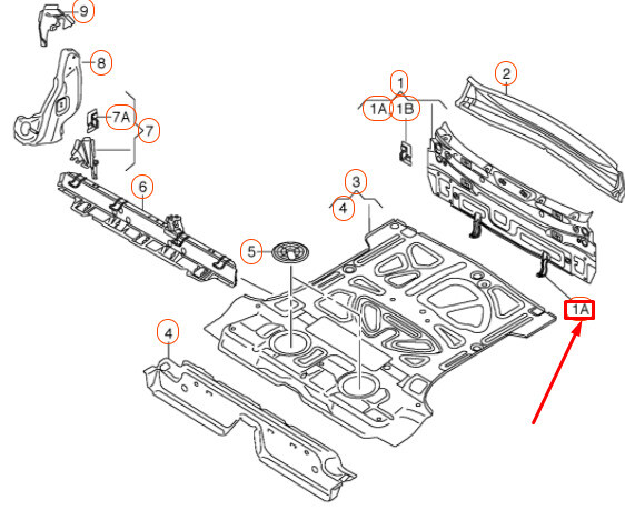 OEM AUDI Q3 8U REAR BUMPER RETAINER 5N0813743 GENUINE | eBay