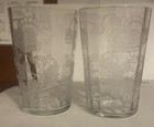 Fostoria Rogene Poppy Etched Glass 4 1/8" Tumblers Set of 2 | eBay