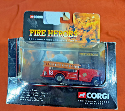 CORGI Fire Heroes Chicago Fire Department Engine 18 1966 GMC Fire ...