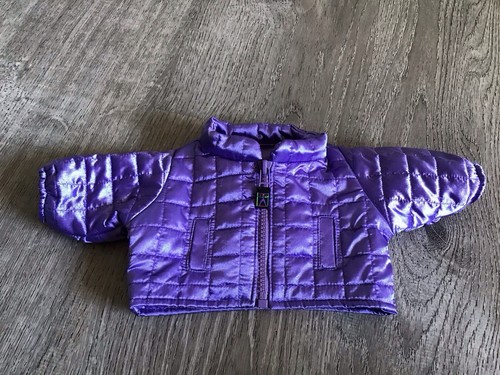 American girl pleasant company purple winter jacket coat Rare Full Zip ...