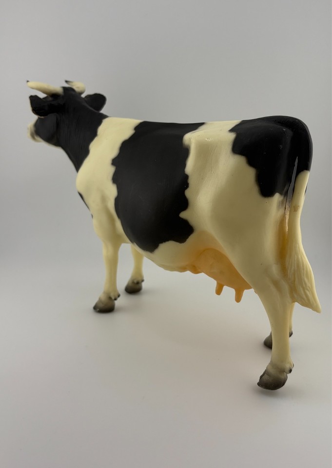 Vintage Breyer Holstein Cow with horns #341 | eBay
