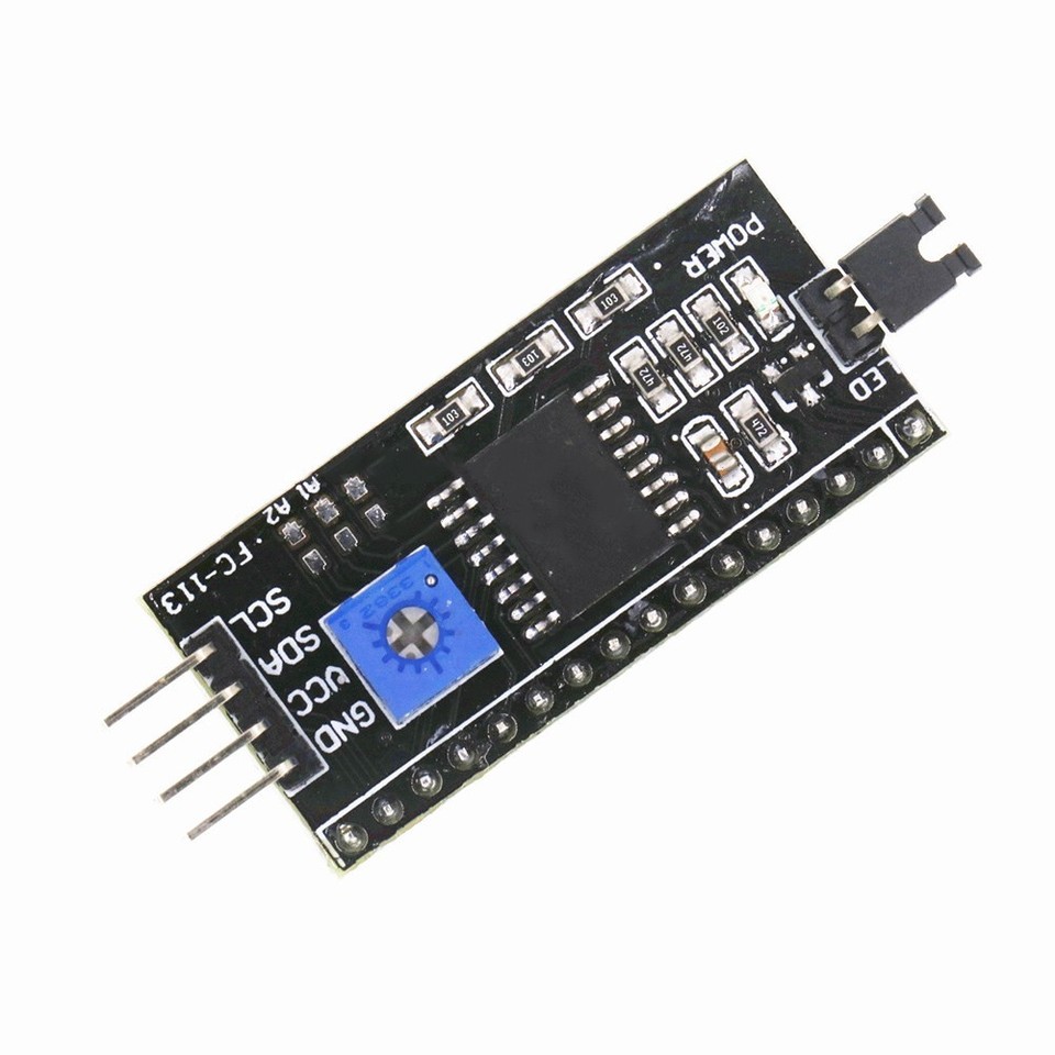 1602 LCD Display Adapter Board IICI2C Interface 5V Power for Arduino ...