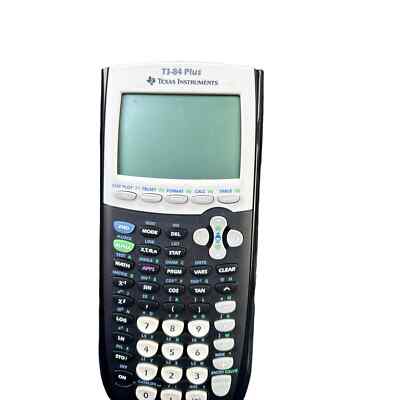 Texas Instruments T1-84 PLUS Black Graphing Calculator With Cover ...