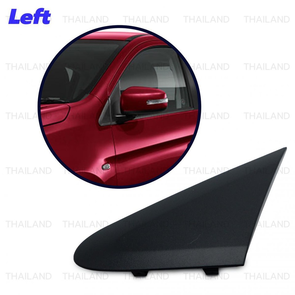 Set Outer Side Mirror Corner Triangle Fender For Mitsubishi Mirage ...
