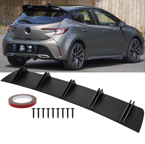 For Toyota Corolla Hatchback XSE Rear Lower Bumper Diffuser Lip ...
