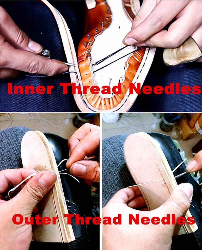 1pc 6# Leather Craft Shoemaker Cobbler Sewing Stitching Arc Hook Needle ...