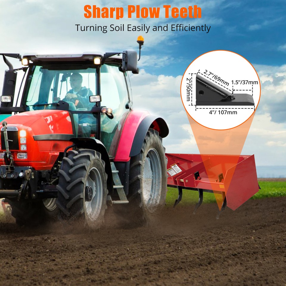 18'' Box Blade Shank Scarifier Shanks Teeth 4 Holes Box Scraper Shank ...