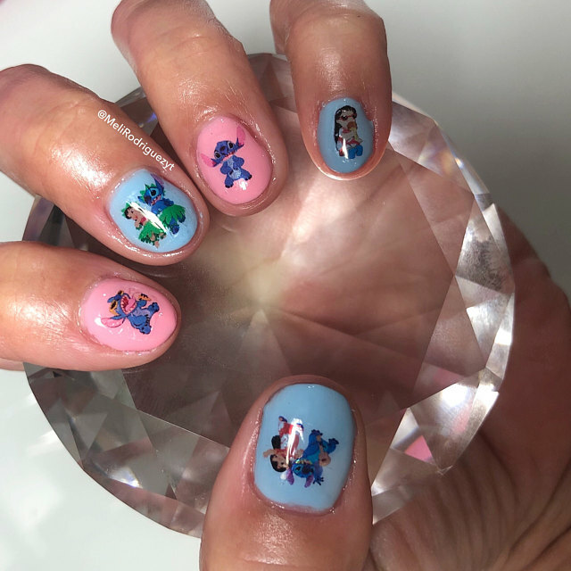 Lilo And Stitch Nails