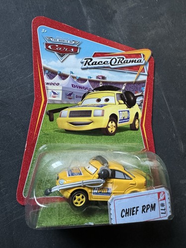 Disney Pixar The World Of Cars Race O Rama Chief RPM #77 Mattel New | eBay