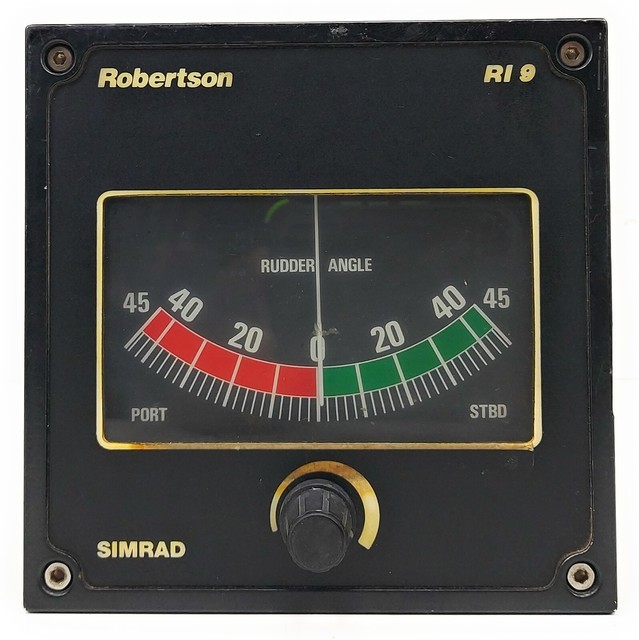 Simrad RI9 Rudder Angle Indicator 22015655AA2118 for sale online | eBay
