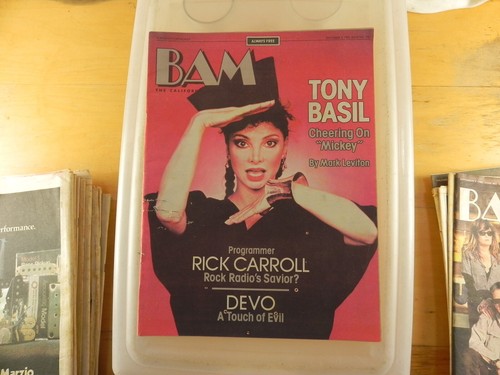 BAM Magazine #144 December 3, 1982 Motley Crue Ad - Tony Basil / DEVO ...