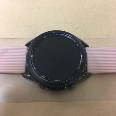 Samsung Galaxy Watch3 SM-R845 45mm Stainless Steel Case with Leather ...