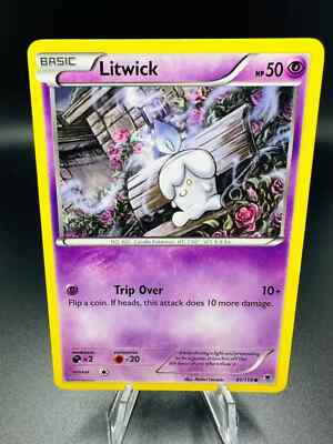 Pokemon TCG - Litwick 41/119 - Phantom Forces 2014 | eBay