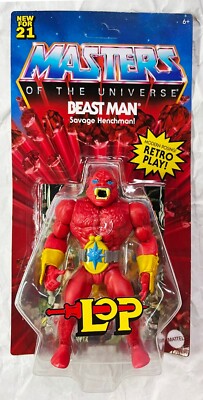 Beast Man LOP MOC 2021 Masters of the Universe MOTU Retro Play He-Man ...