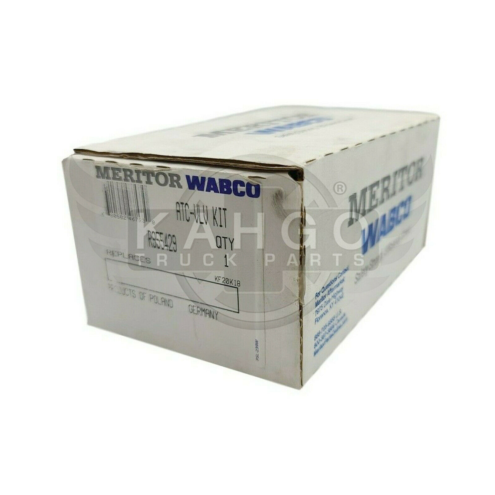 MERITOR WABCO ABS TRACTOR ATC VALVE REPLACEMENT 4006110070 KIT ...
