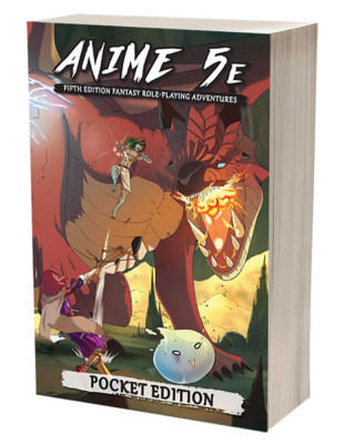 Anime 5E: Fifth Edition Fantasy RPG (Pocket Edition) JPG816 $24.95 ...