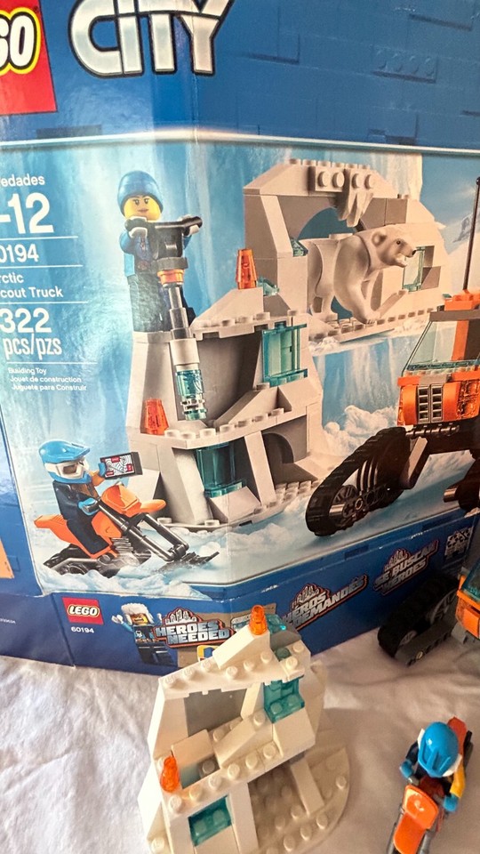 LEGO City Arctic Scout Truck (60194) - 85% complete set | eBay