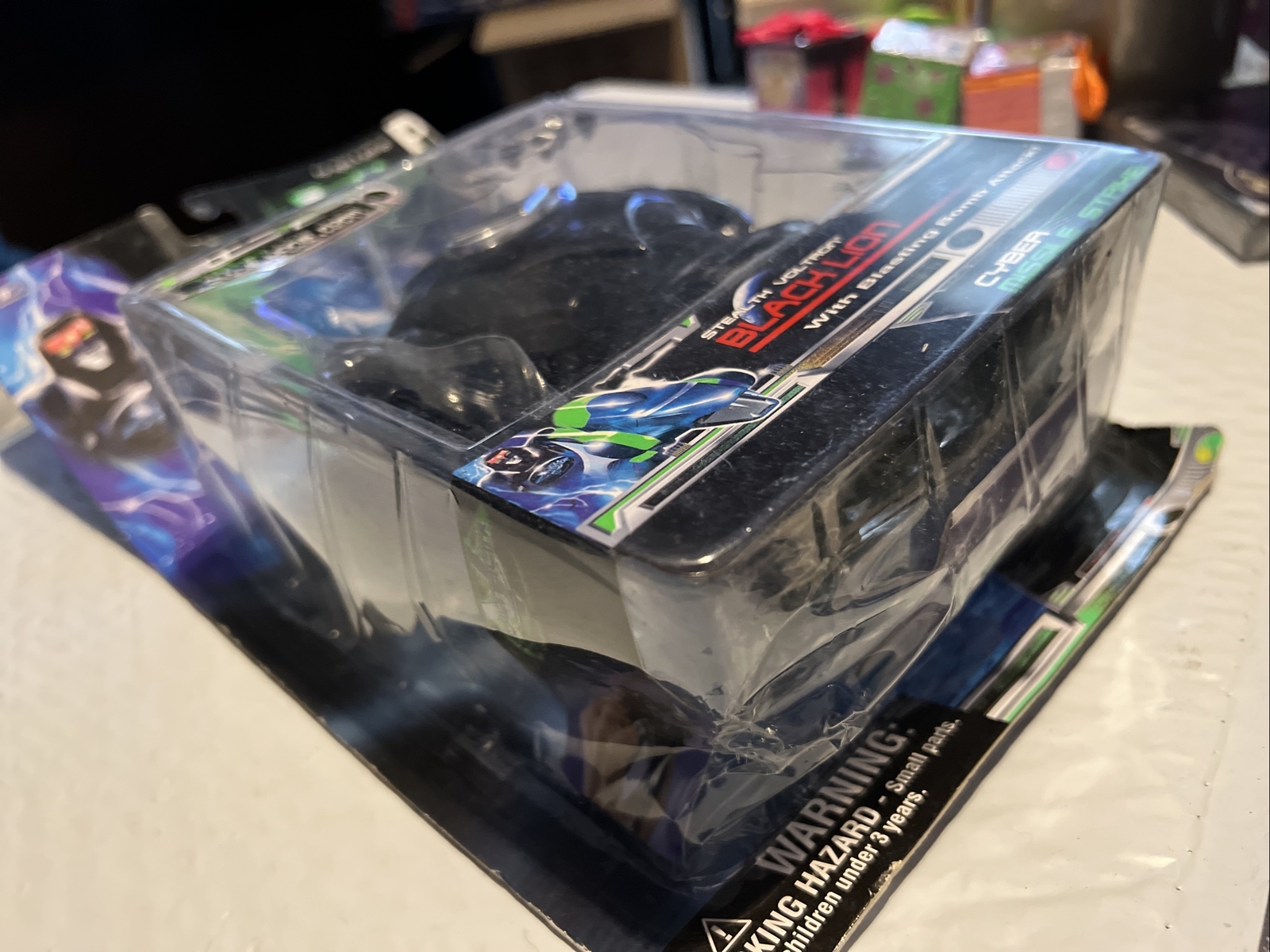 Voltron Third 3rd Dimension Stealth Black Lion Bomb Attack Trendmasters ...