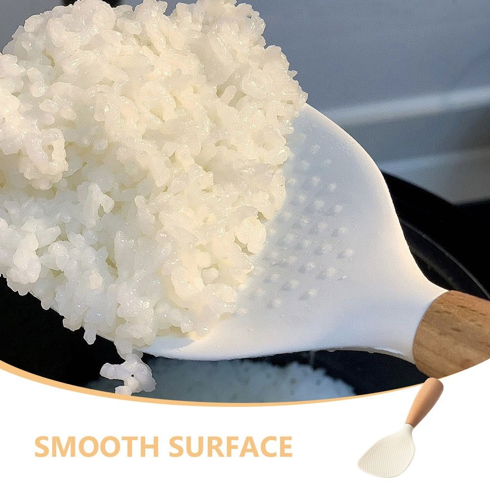Rice Paddle Spoon Nonstick Rice Paddle Standing Kitchen Rice Spoon Rice ...