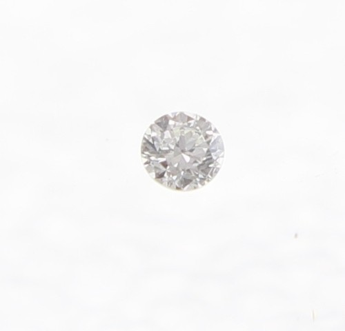 0,02 Carat Top Top Brun Clair VVS2 Rond Brillant Naturel Loose Diamant ...