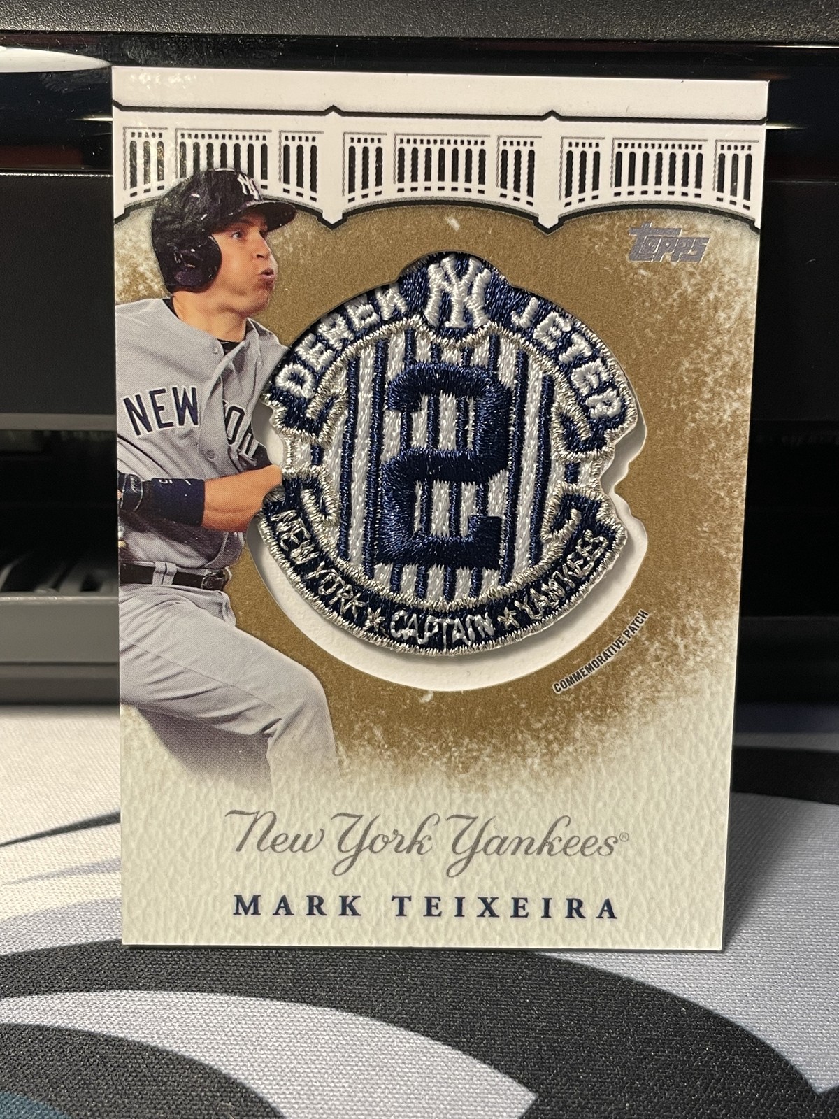 2020 Topps Update Series - Jeter Final Season Commemorative Patches ...
