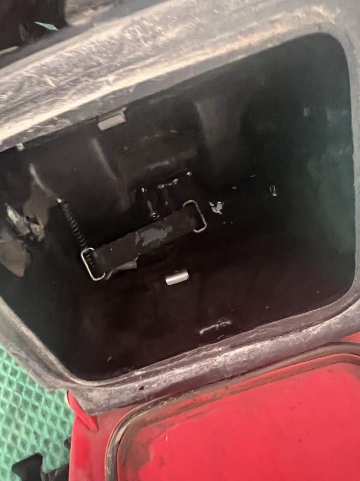2001 Honda Foreman Rubicon 500 TRX500FA 4x4 REAR STORAGE COMPARTMENT ...