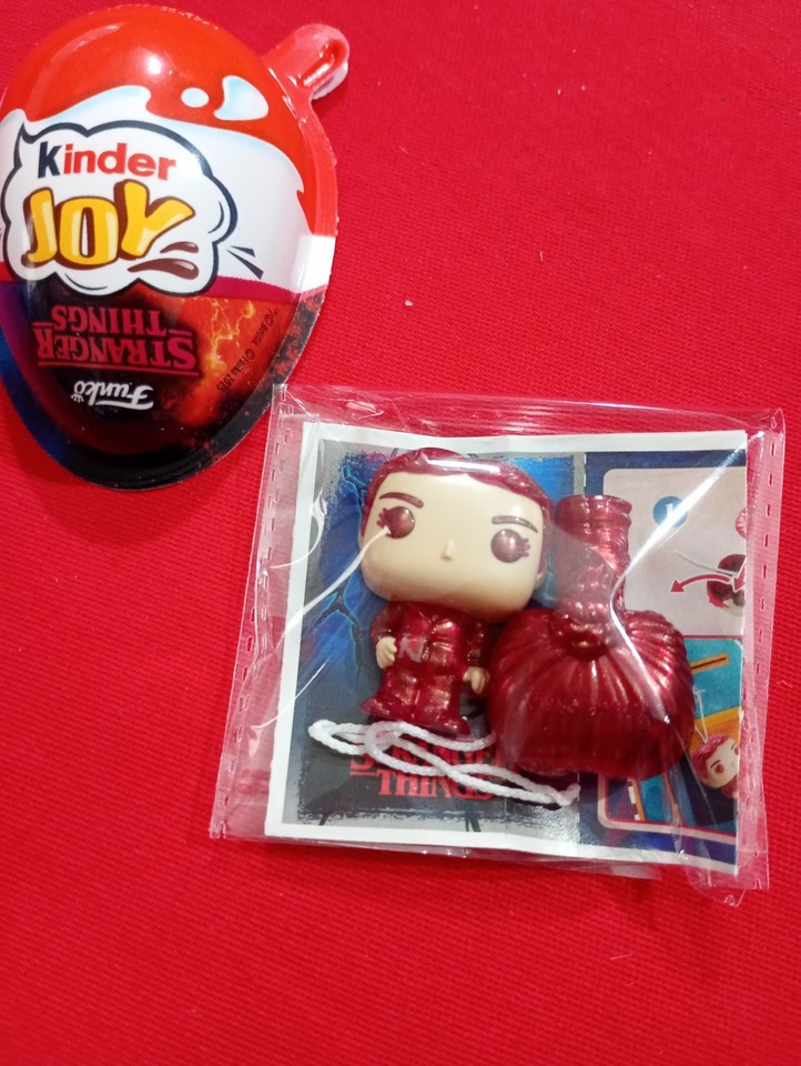 KINDER JOY STRANGER THINGS FUNKO 2025 SCELTA CON CARTINA BPZ ITA | eBay