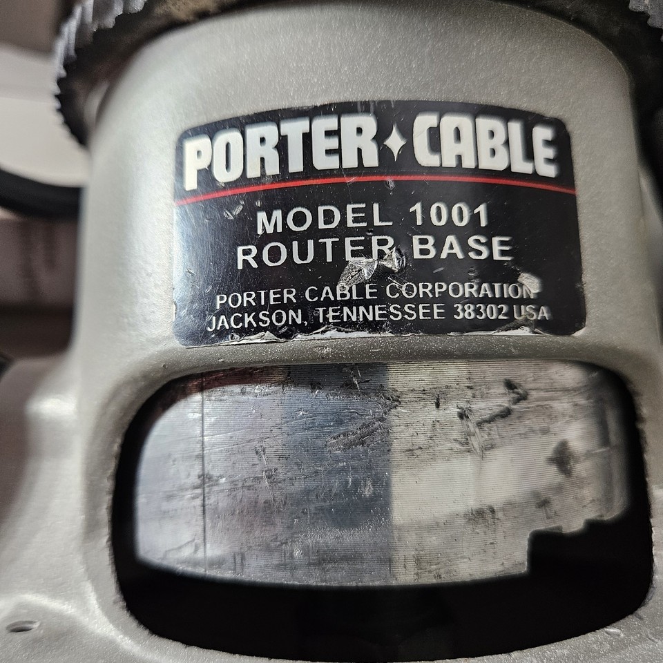 Porter Cable Model 6902 Heavy Duty Motor & 1001 Router Base w/ Case | eBay