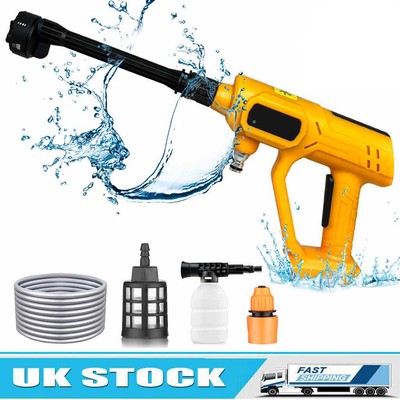 For DeWalt 18V DCPW550 Cordless Pressure Washer High Power Jet Wash Car ...
