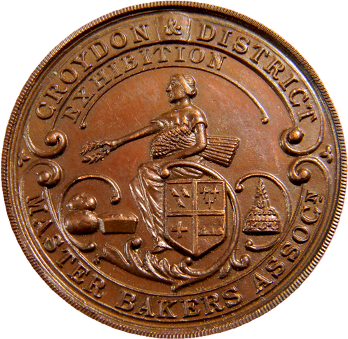Croydon and District Exhibition Master Bakers Association Medal (02616 ...