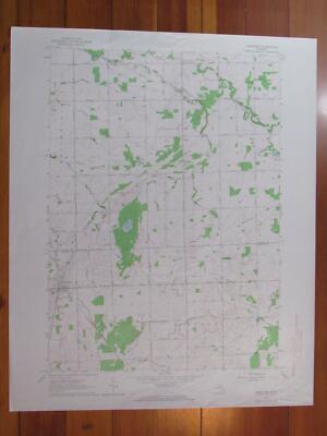 Gagetown Michigan 1964 Original Vintage USGS Topo Map | eBay