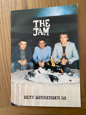 The Jam Beat Surrender tour programme 1982 | eBay UK