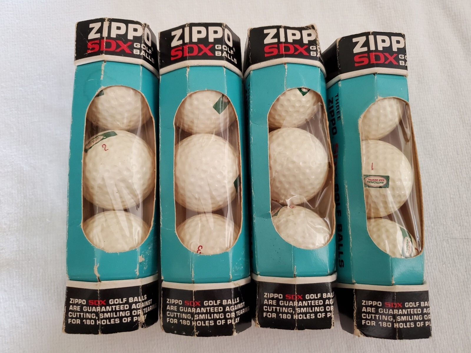 Vintage Zippo SDX golf balls (12), Unused | eBay