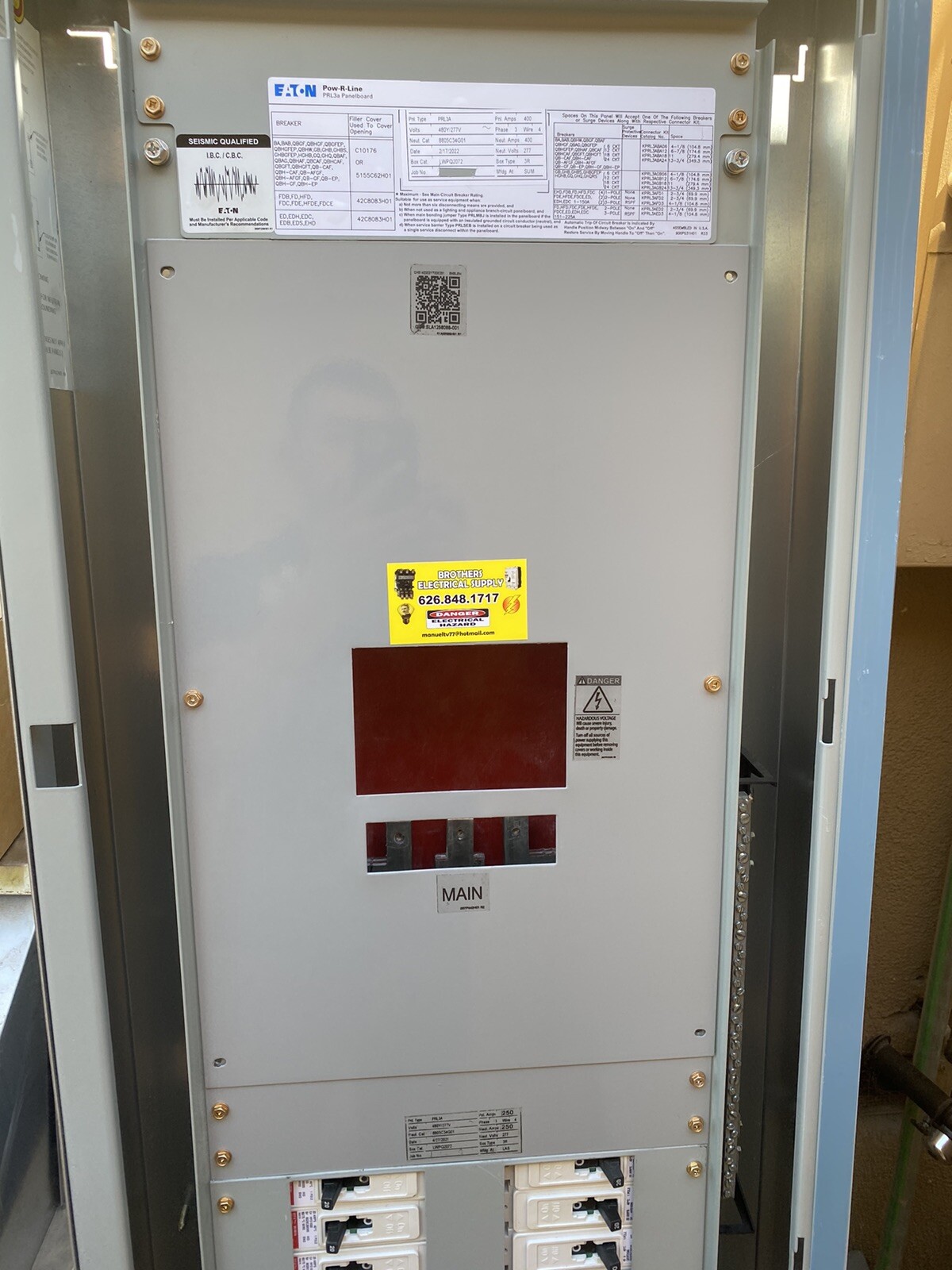 EATON MOUNTING HARDWARE KPRL3 400A 3 PHASE VERTICAL HKD-KD NEW. ONLY ...