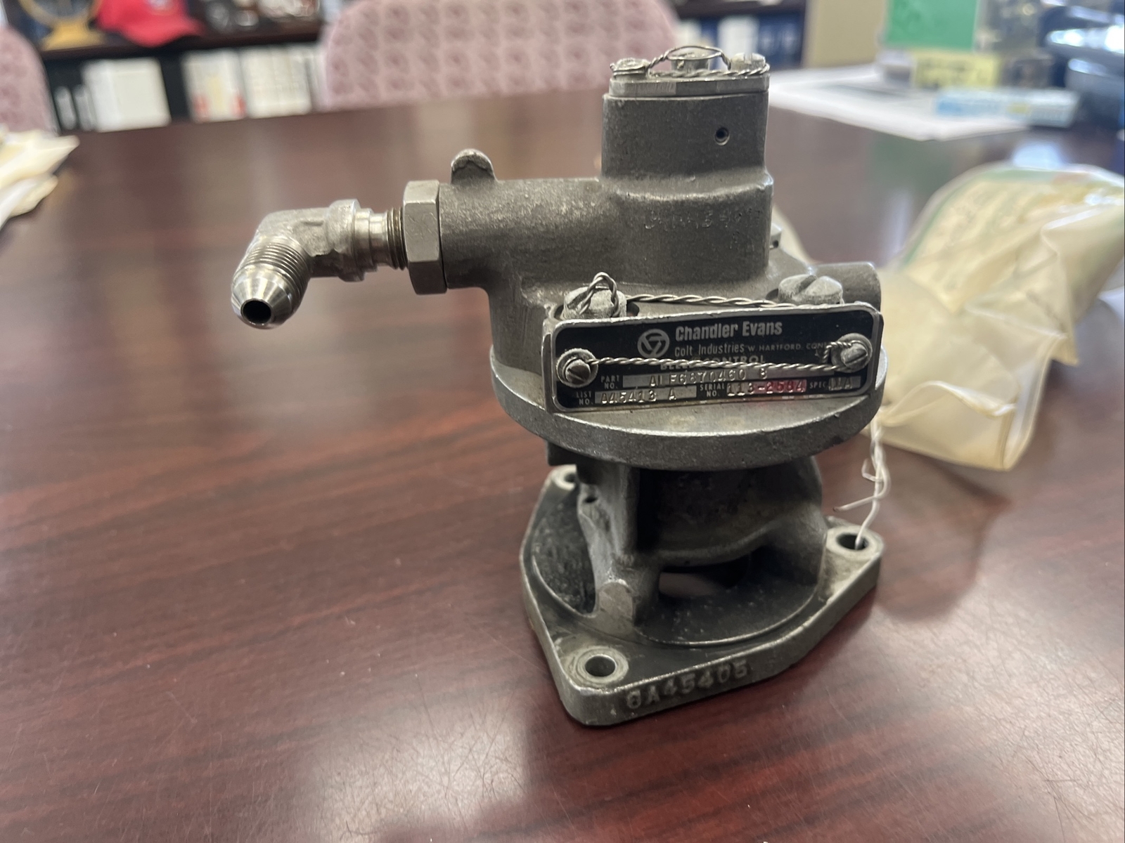 Rolls Royce / Allison 250. / T63 Turbine Engine Bleed Valve, P/N ...