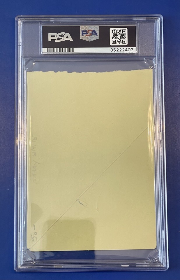 Barry White Authentic Autographed PSA/DNA Certified Slab | eBay