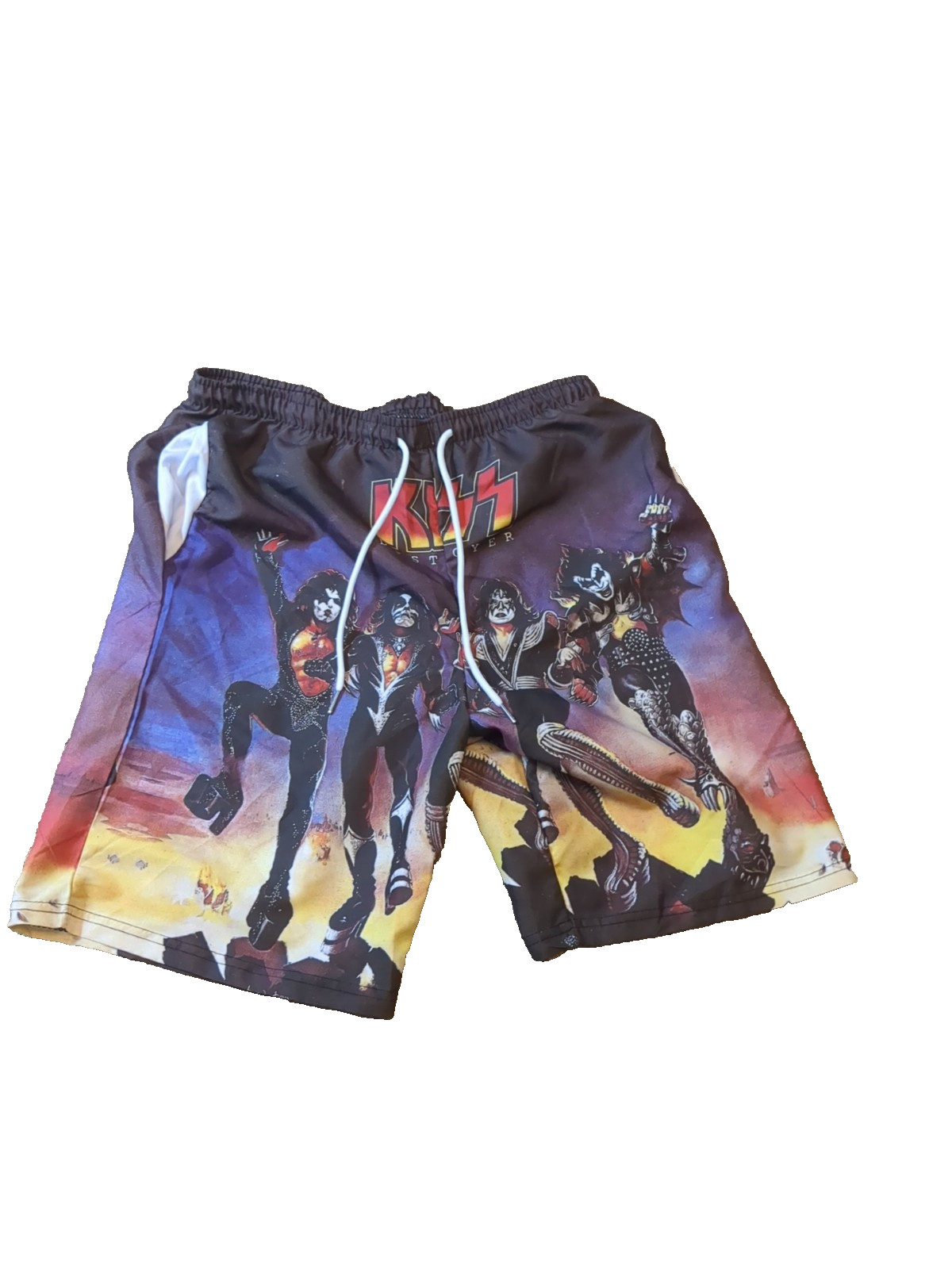 Kiss Destroyer Album Cover Vintage Brandless Men's Sw… - Gem