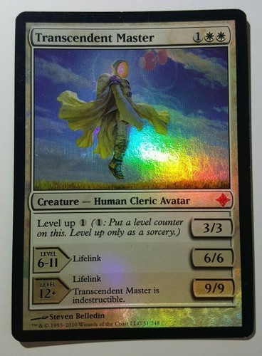 Transcendent Master FOIL - Rise of the Eldrazi (Magic/mtg) Mythic Rare ...