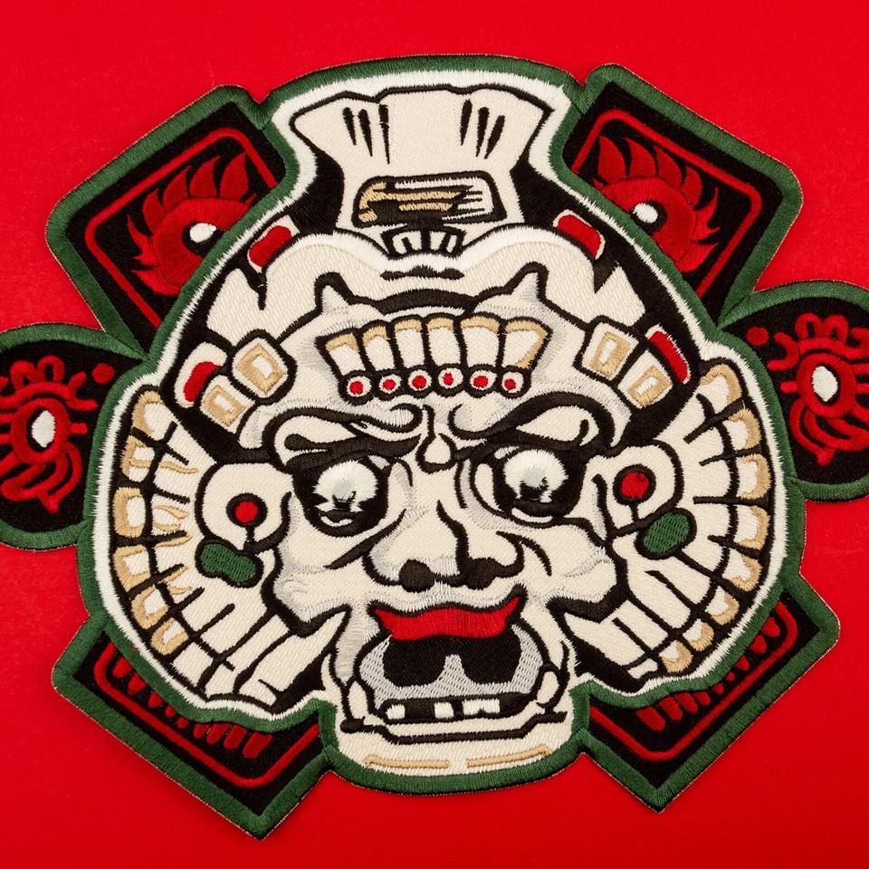 Mayans California MC Large Patch, Biker Gang Embroidered Back Jacket ...