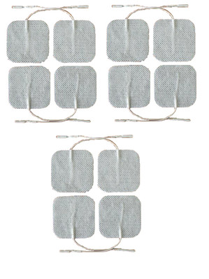 Tens Electrode Pads Self Adhesive Tens Electrodes 5cm x 5cm Pack of 12 ...