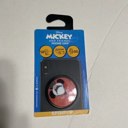 Disney Mickey Mouse Cell Phone Secure Hand Grip Stand with Spin/Lock | eBay