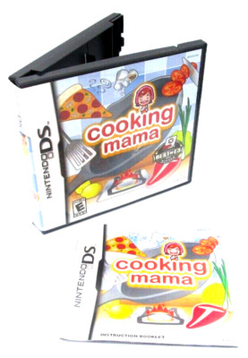 Nintendo DS Cooking Mama EMPTY Case w/ Manual | eBay