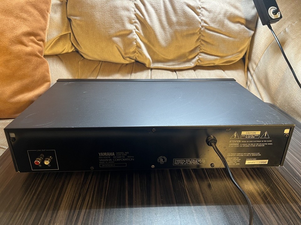 Yamaha CDX-530 Compact Disc Player Black | eBay