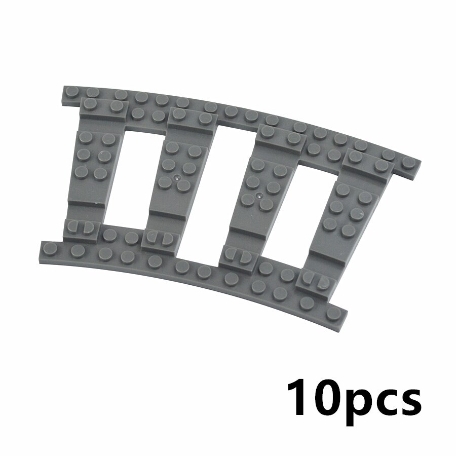 Track Crossing Switch Forked Rail for Lego Kit Train Building Blocks ...