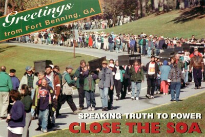 Postcard Protests to Close the SOA, Fort Benning, Georgia | eBay