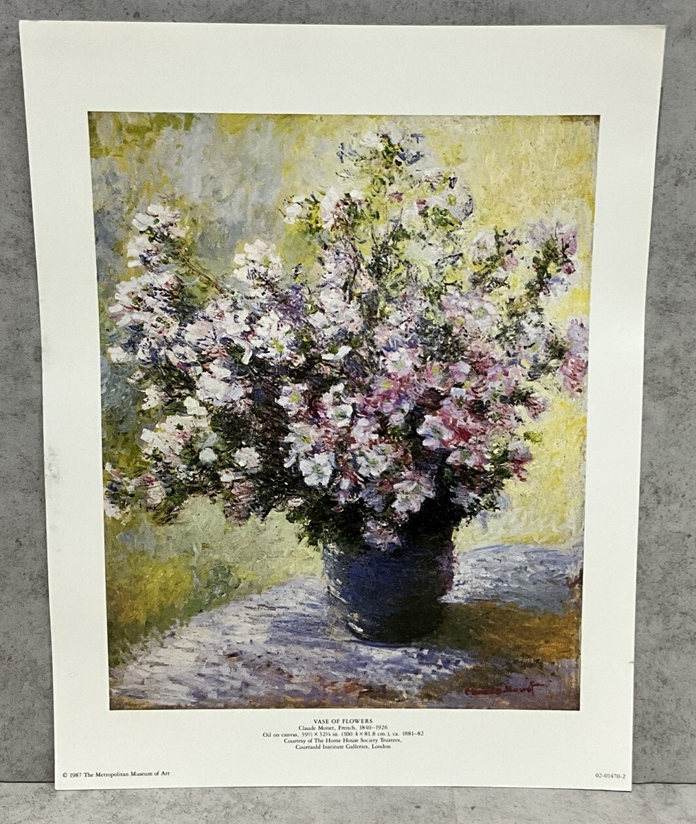 Claude Monet Flowers